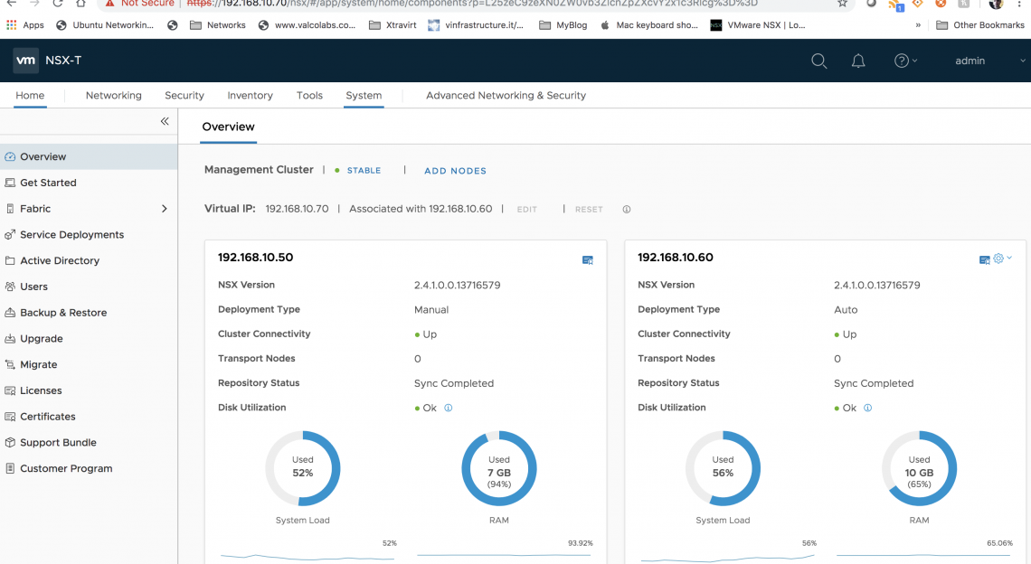 NSX-T Lab: Deploy Additional Manager and form a cluster - vDives
