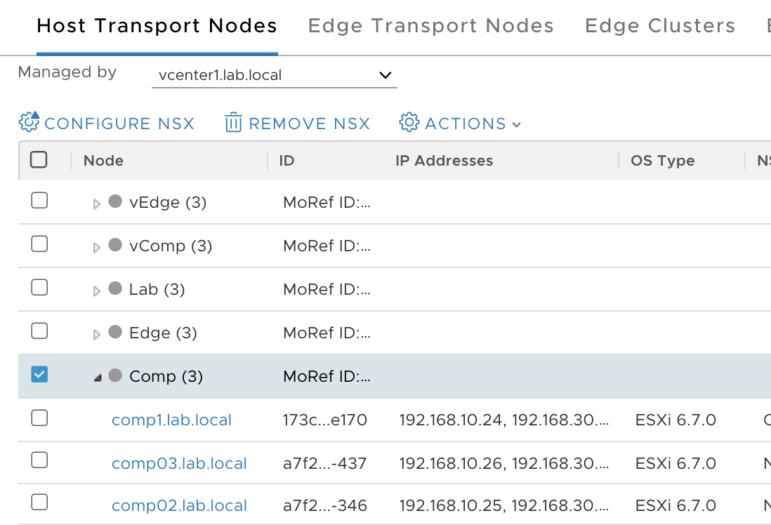 NSX-T Lab: Host Transport Nodes - vDives