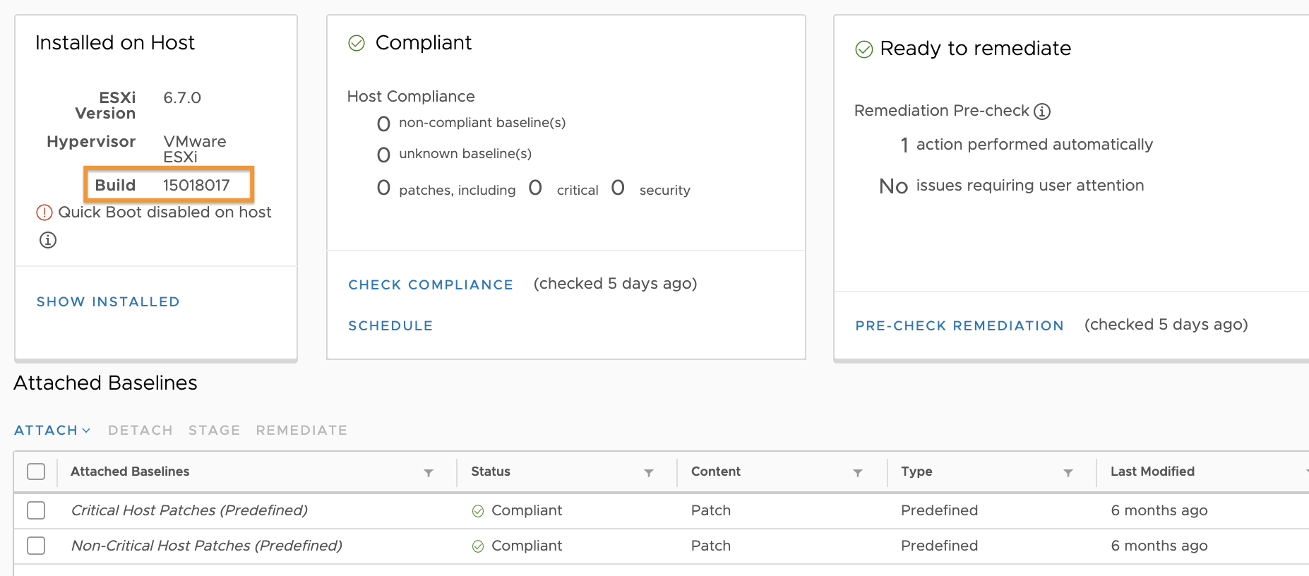 ESXi Host Patching 6.7 to 6.7 U3 - vDives