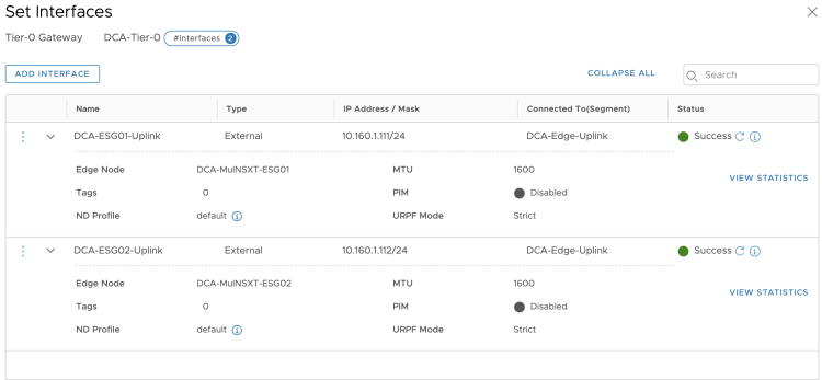 NSX-T HA VIP - vDives
