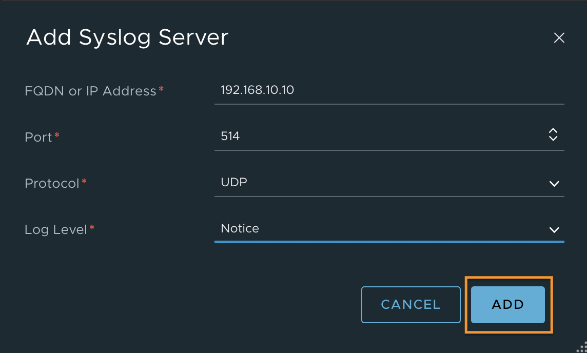 Nsx T Syslog Configuration Revisited Vdives 5735